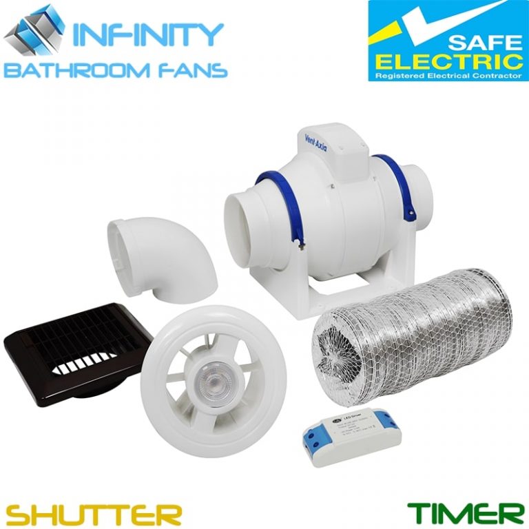 New ATC Installation Inline Fan Vented Outside - Bathroom Fans